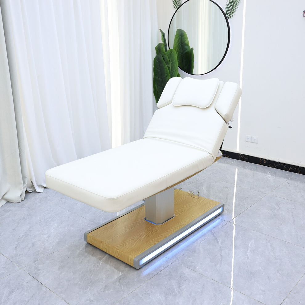 Electric beauty bed Multifunctional lifting therapy SPA massage bed ...